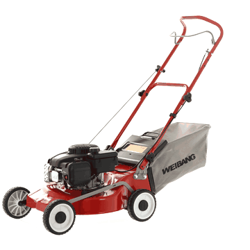 Weibang WB455HCOP Lawn Mower with a petrol engine , best deal on AgriEuro