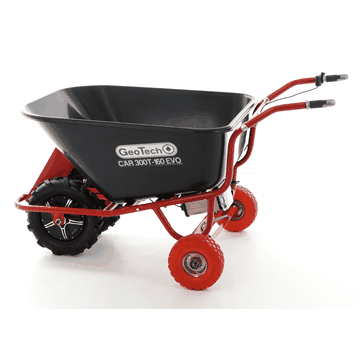 GeoTech CAR 300T-160 EVO Electric Wheelbarrow , best deal on AgriEuro