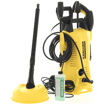 Karcher K2 Power Control Home Cold Water Pressure Washer Home Kit 110 bar