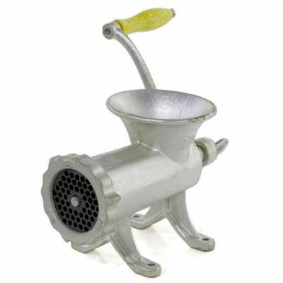 Stainless steel hand meat mincer store