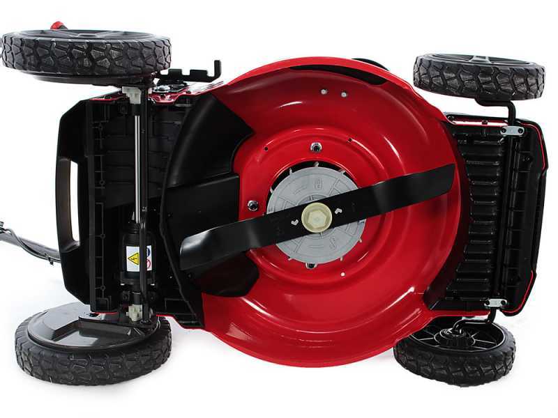 Front wheel drive electric lawn mower store