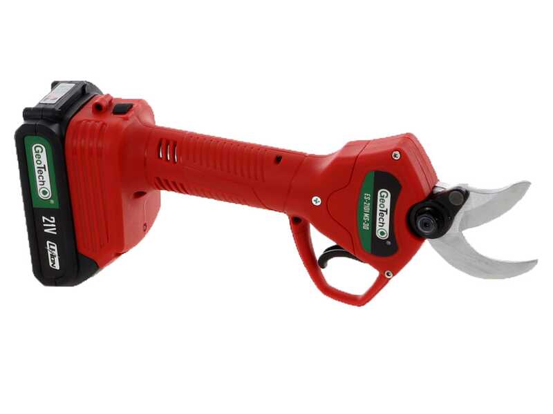 Geotech Electric Pruning Shears MS 30 2 Batteries 2Ah 21V