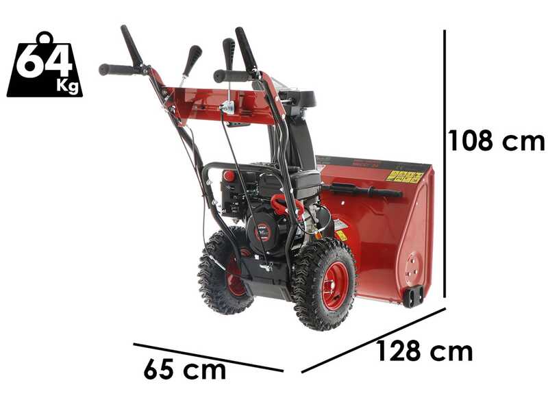 GeoTech ST 662 WL EVO - Petrol Snowplough , best deal on AgriEuro