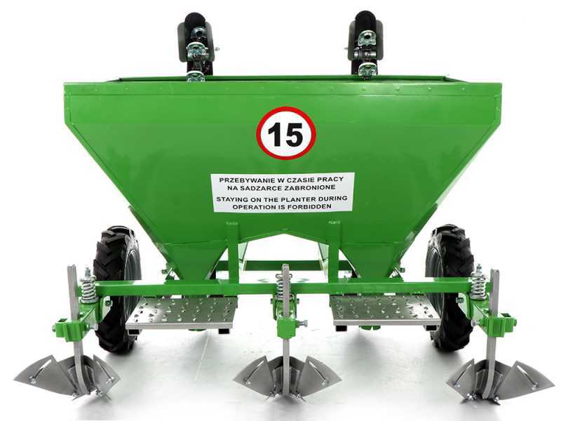 Bomet Gemini Two row Potato Planter Rubber Wheels