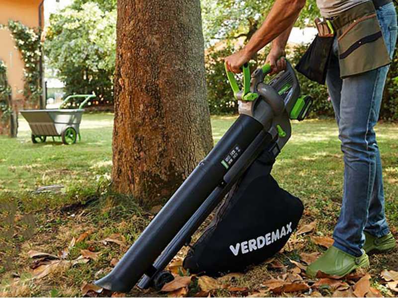 Verdemax SAR40 Leaf Blower Garden Vacuum 40 V best deal on AgriEuro