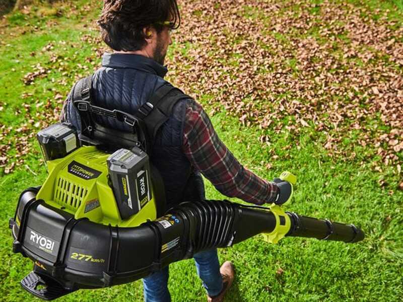 backpack leaf vacuum cordless