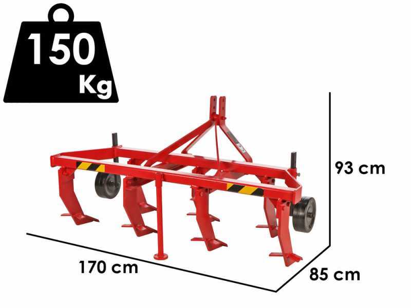Agricultural subsoiler light series 170 - 7 elements , best deal on ...