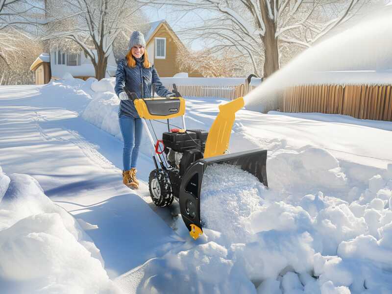 Stiga ST 3256 P - Petrol snow blower , best deal on AgriEuro