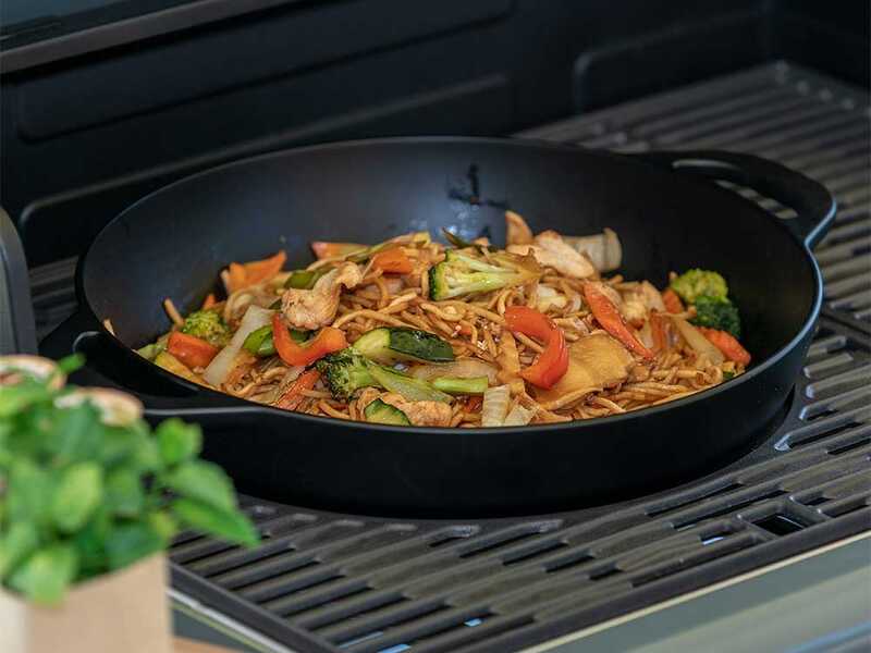 Cast iron wok - Campingaz , best deal on AgriEuro