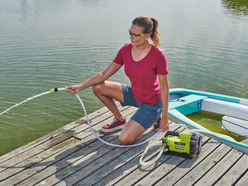 Ryobi RY18TPXA-0 - Self-priming pump - 18V , best deal on AgriEuro