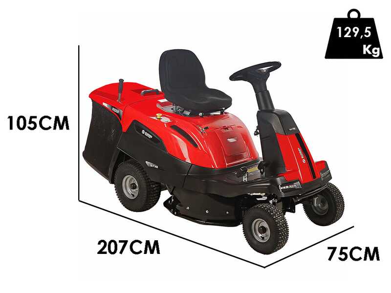 BlueBird TR P 74H - Rider lawn tractor , best deal on AgriEuro