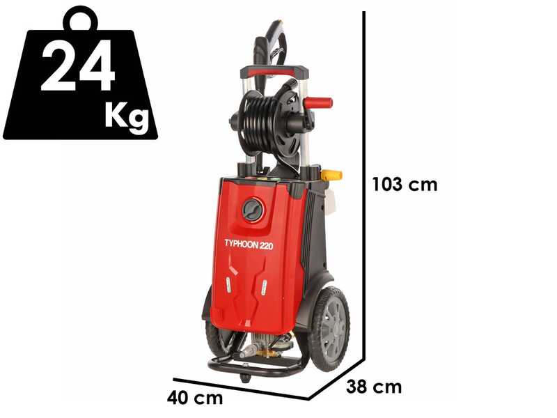 GeoTech Typhoon 220 - Pressure washer - 510 l/h , best deal on AgriEuro
