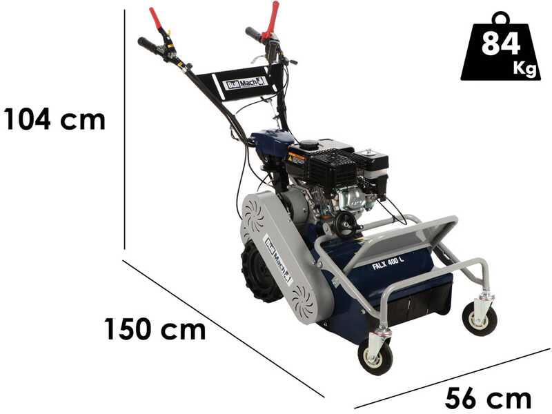 BullMach FALX 400 L - Petrol flail mower , best deal on AgriEuro