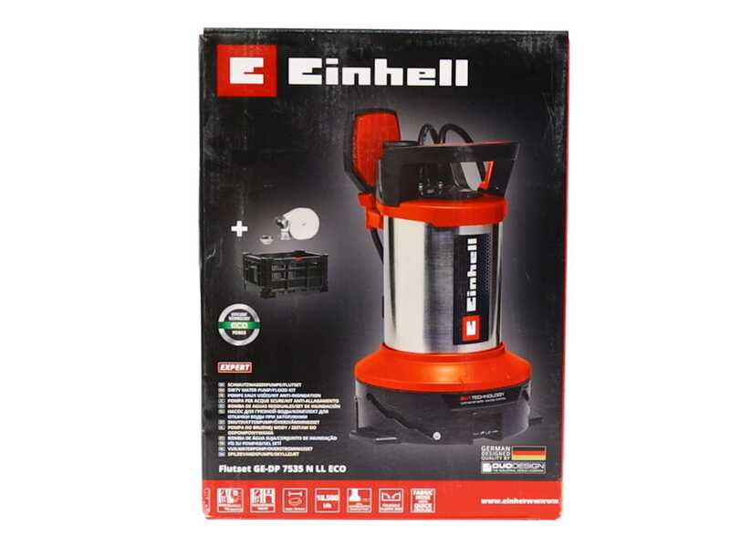 Einhell GE-DP 7535, 2-in-1 submersible pump , best deal on AgriEuro