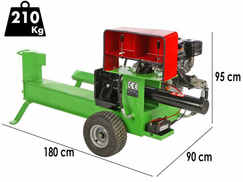 Seven Italy T20 - Petrol log splitter , best deal on AgriEuro