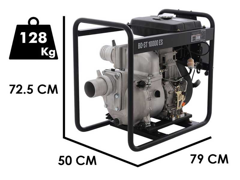 Blackstone BD-ST 10000ES Diesel Water Pump , best deal on AgriEuro