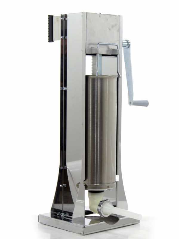 Reber 8973 V INOX 10 Kg Vertical Sausage Stuffer 2 Speeds with Case