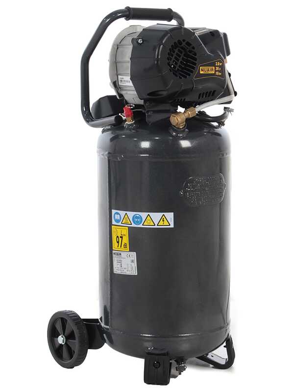 Nuair FU227 10 30V Wheeled Air Compressor best deal on AgriEuro
