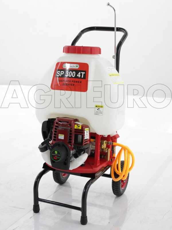 GeoTech SP 300 4T Petrol Sprayer Pump Shoulder Strap Trolley 4 stroke Petrol