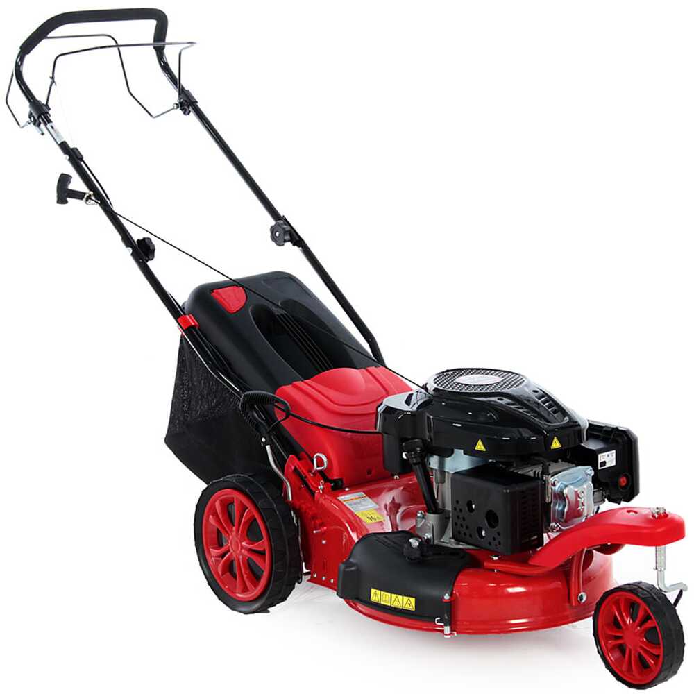 GeoTech-Pro S47-3 petrol lawn mower with pivoting wheel , best deal on ...
