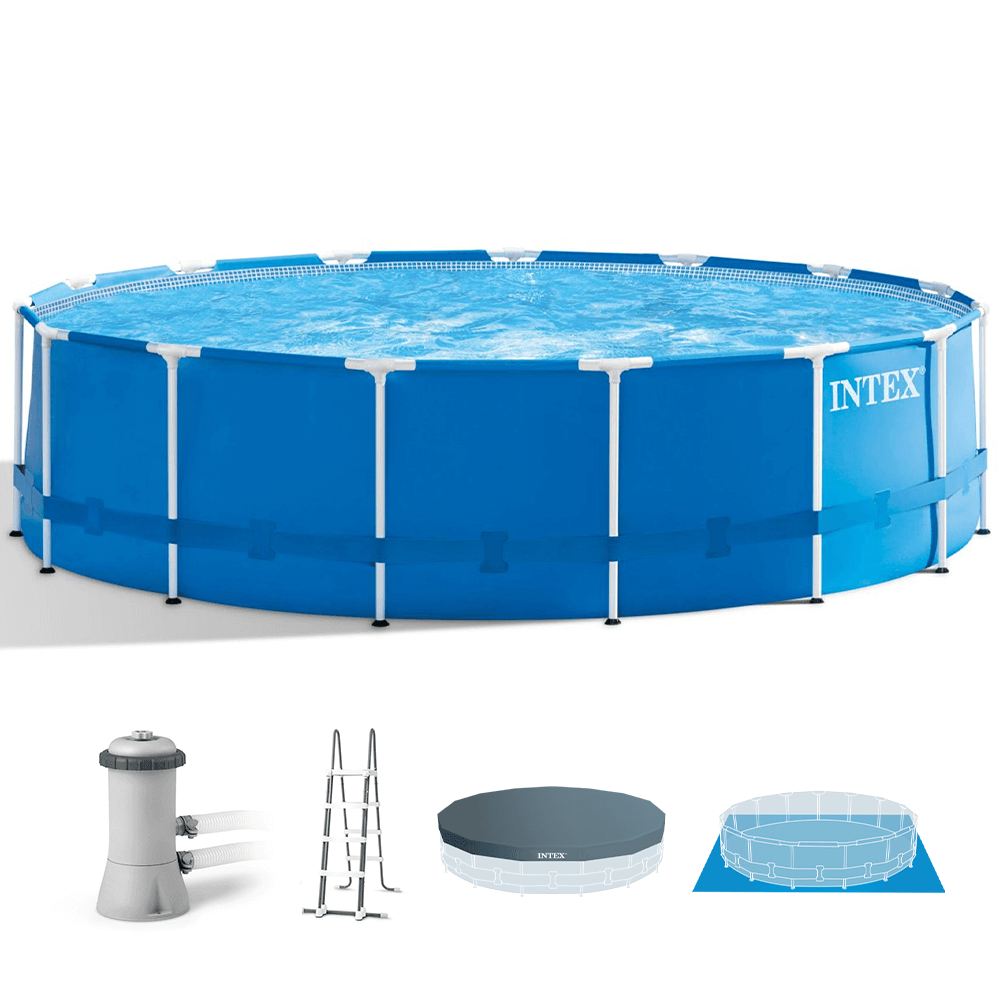 Intex Metal Frame 28242NP Round Pool , best deal on AgriEuro