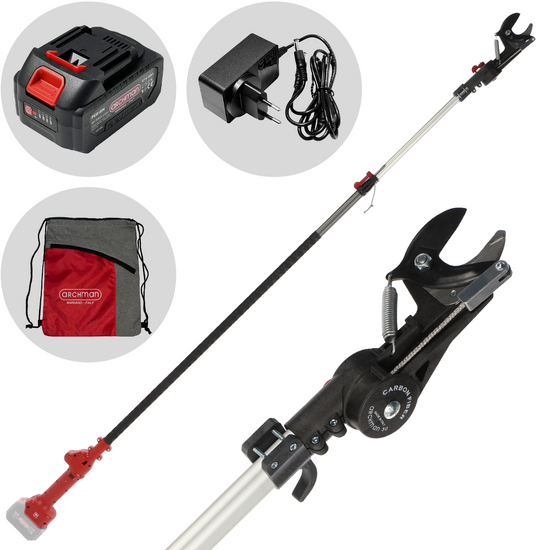 Archman HELIUM+, battery-powered pruning saw, Teflon-coated blade ...