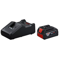 Bosch - BASIC GAL 18V-40 set for Blue Professional Line - With a 4.0 Ah ...